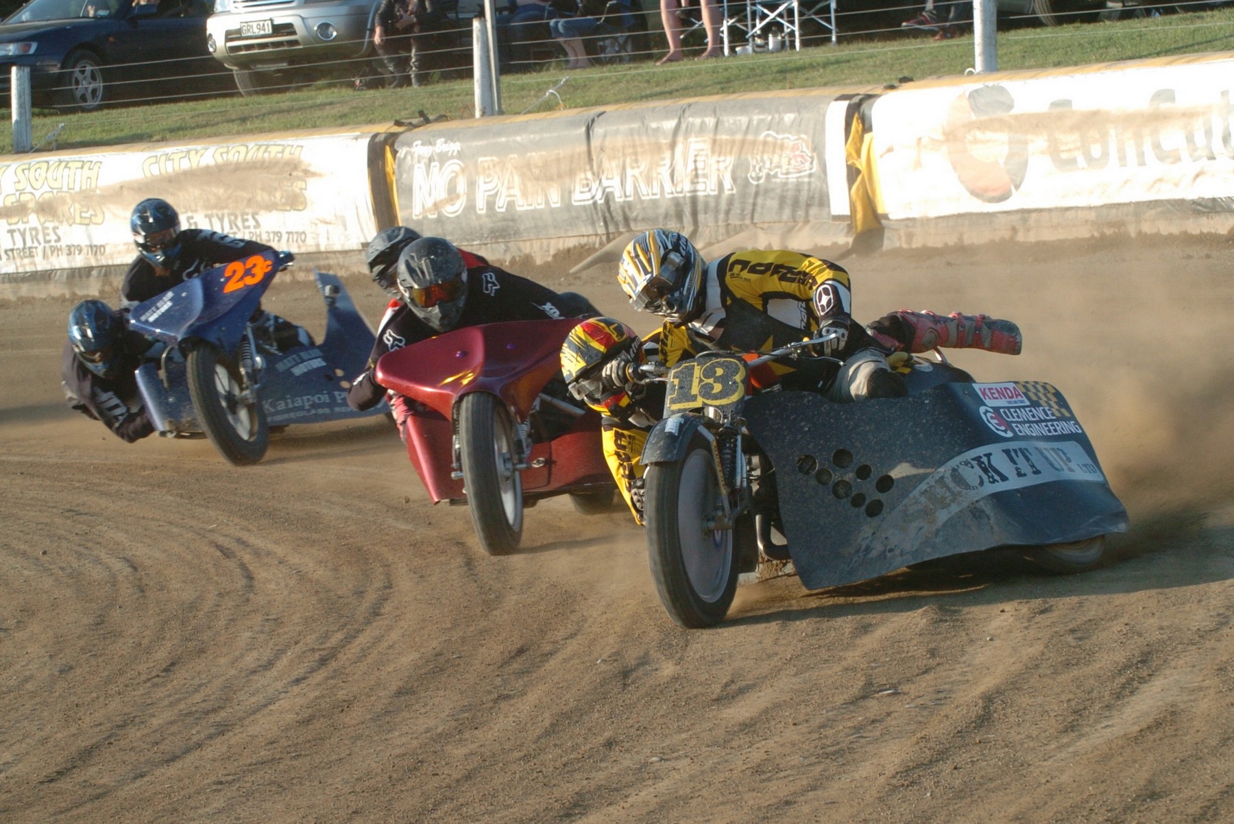 Sidecar teams challenge at Moore Park | Talk Motorsport