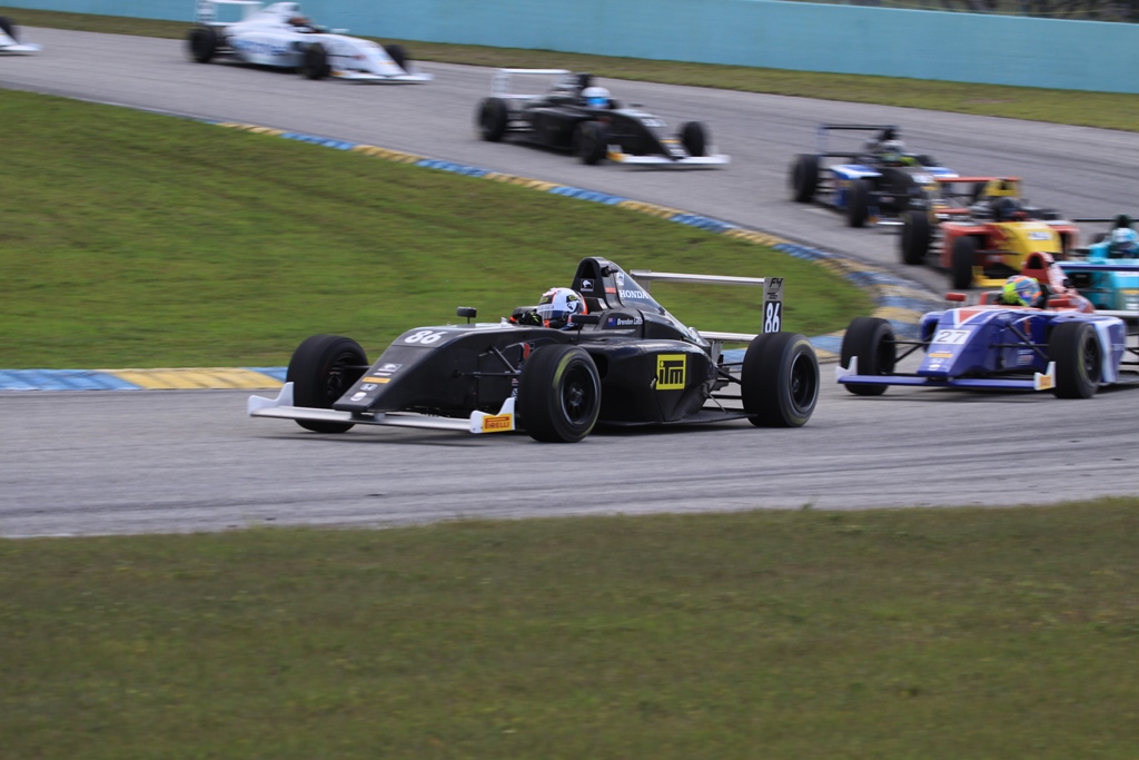 Leitch makes his mark at US F4 debut in Miami | Talk Motorsport
