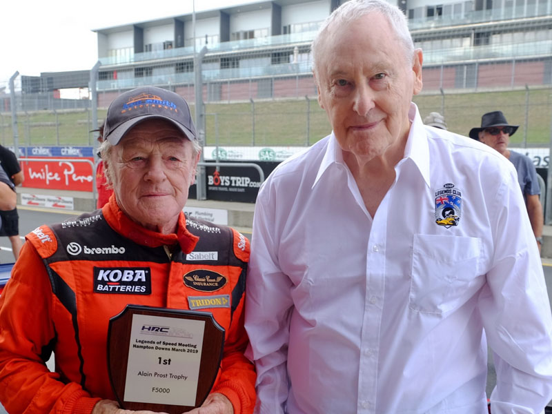 From one legend to another - McRae presents F5000 race trophy to Smith ...