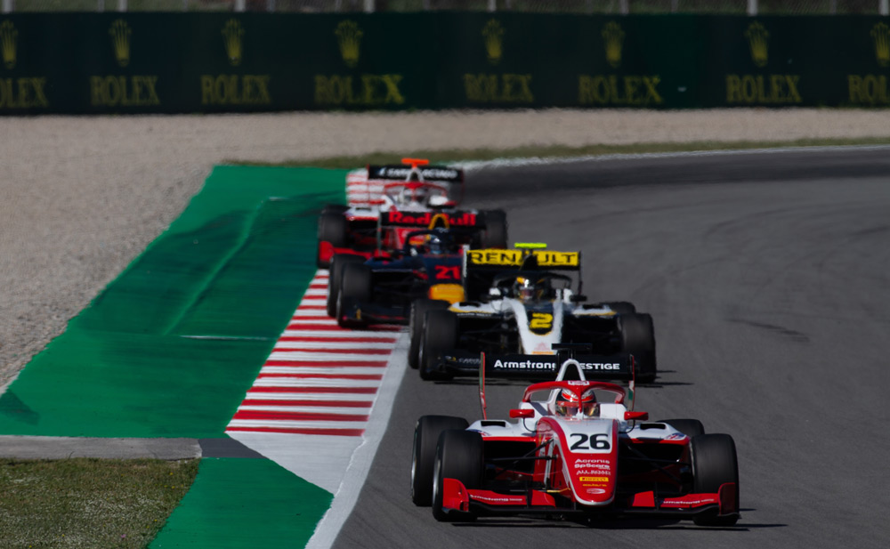A solid start: Marcus Armstrong stands fourth after first FIA Formula 3 ...