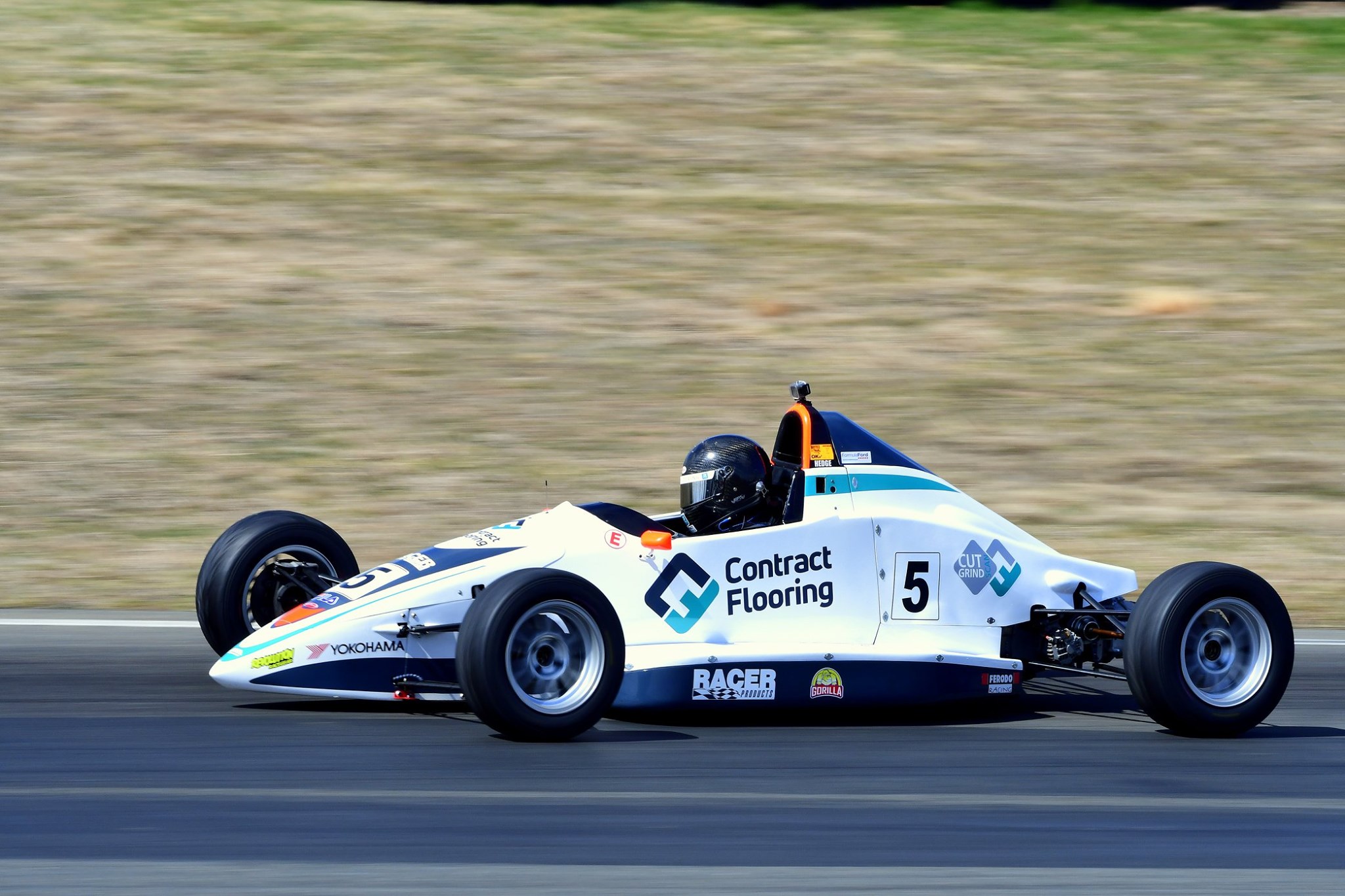Hedge third as Burcher scores maiden Formula Ford win at Wakefield ...