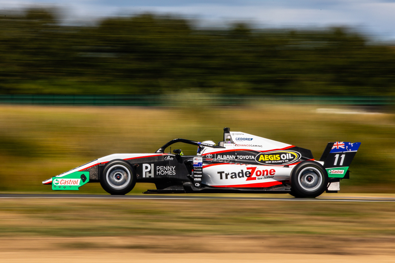 Step in the right direction for Conrad Clark at latest TRS outing ...