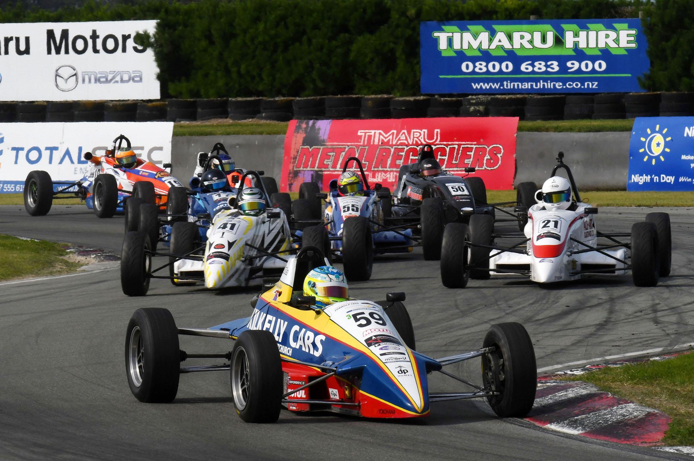 Dominant Hamilton takes lead in Yokohama South Island F1600 ...