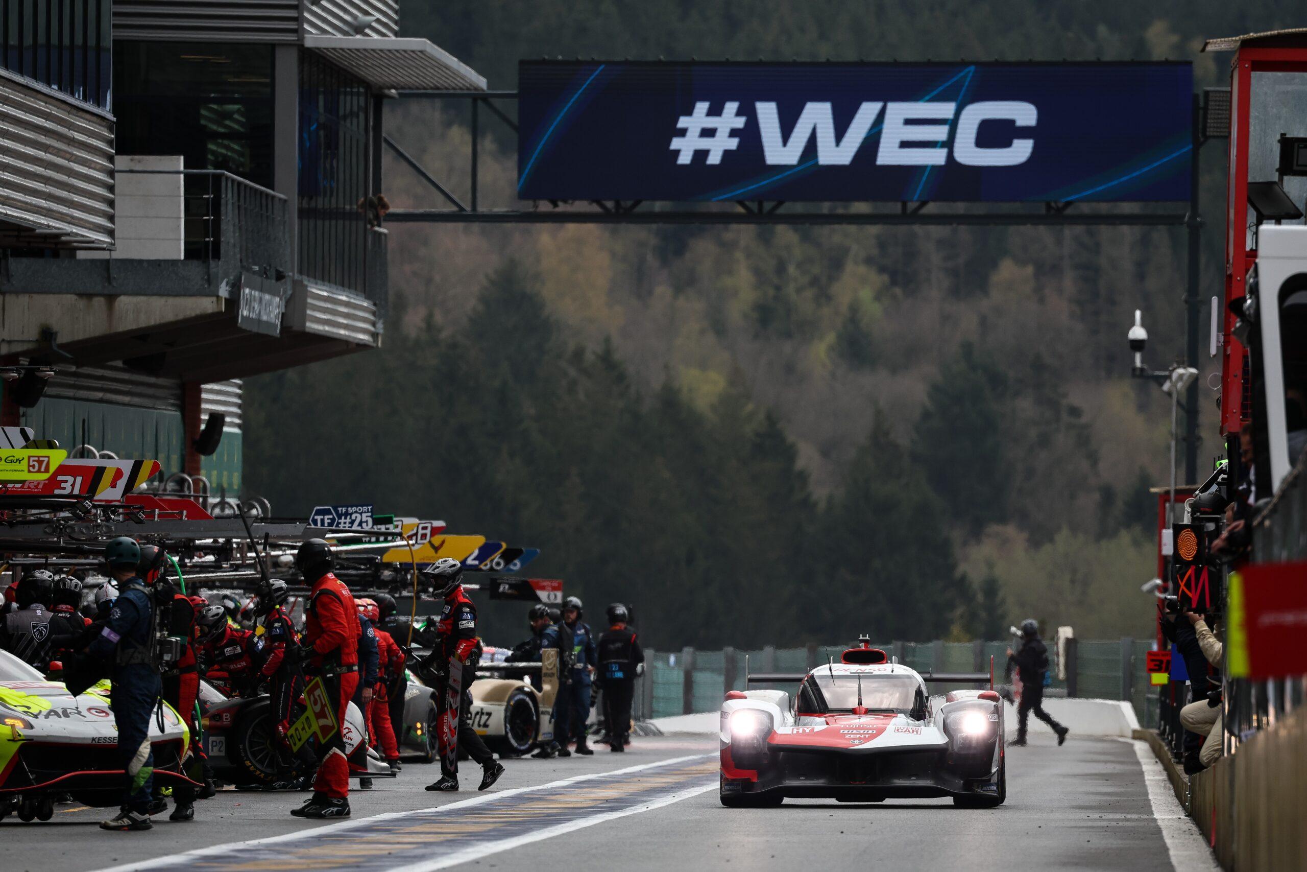 Drama for Hartley's #8 Toyota in WEC qualifying at Spa | Talk Motorsport