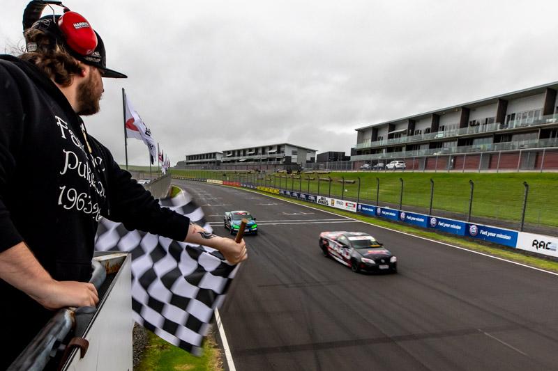 Jake Stoneman wins V8 utes Race 1 at Hampton Downs | Talk Motorsport