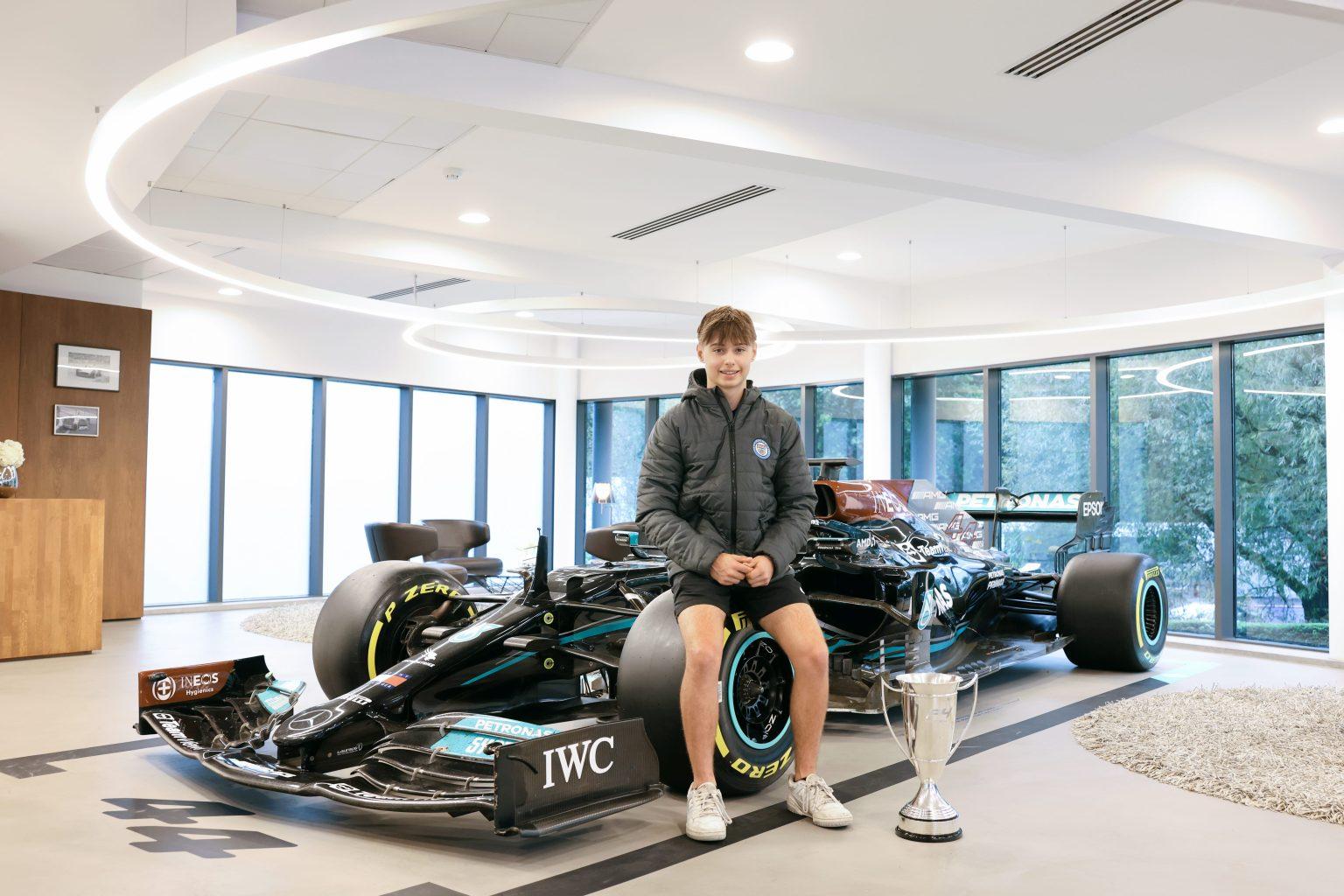 Louis Sharp takes advantage of Mercedes F1 sim experience | Talk Motorsport