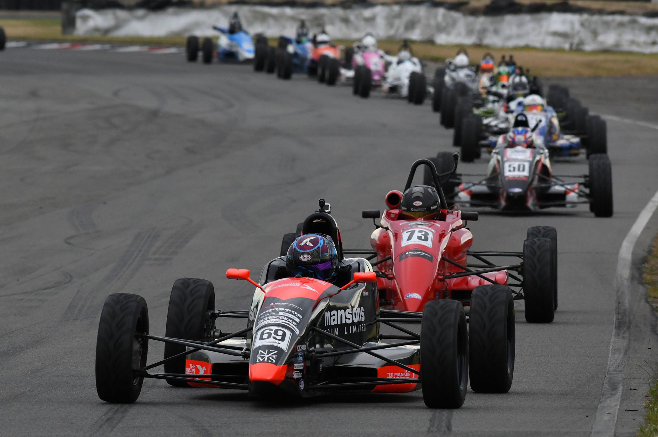 Manson wins 2023/24 Yokohama South Island Formula Ford Championship ...