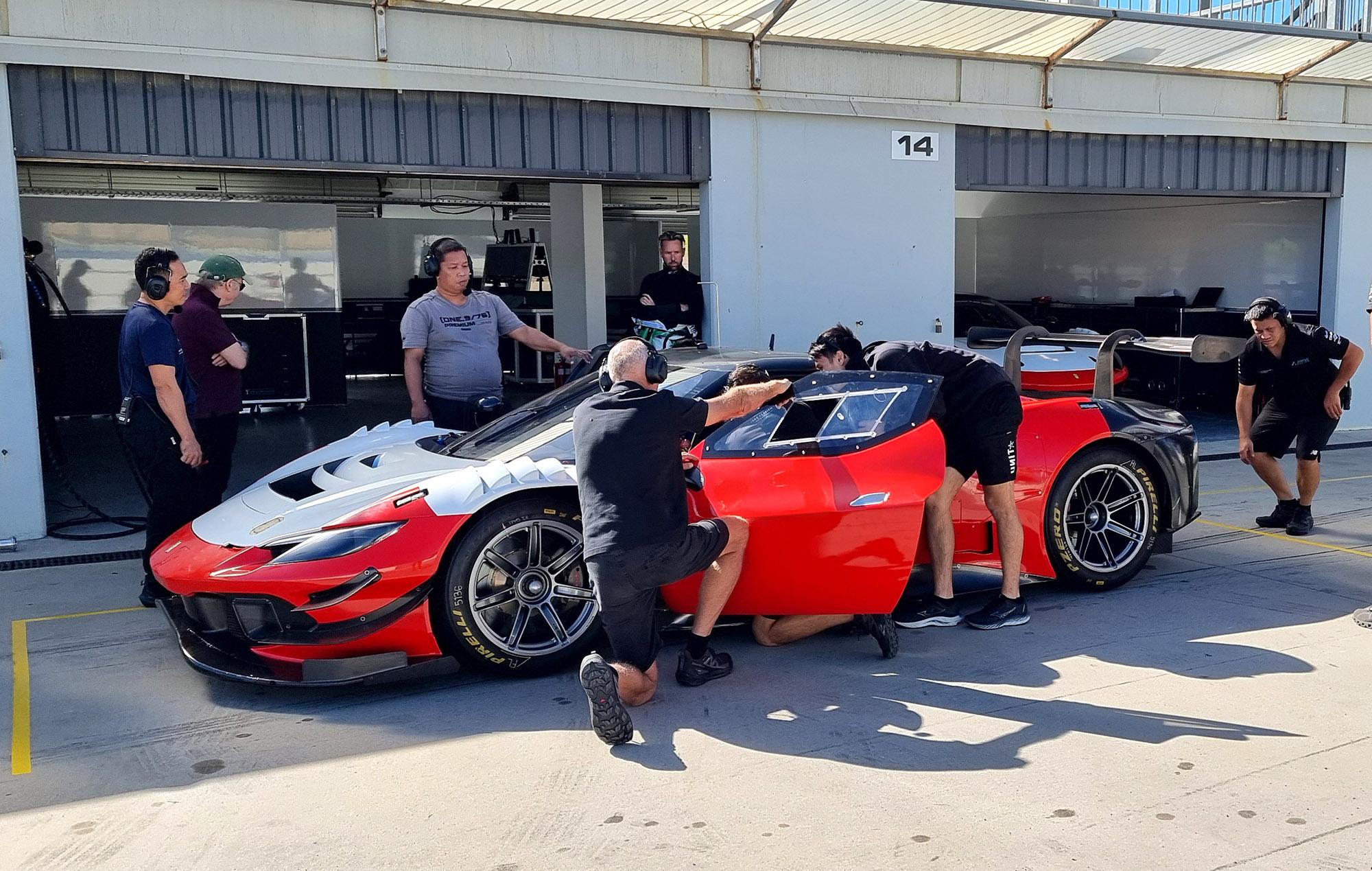 Successful test for Jaxon Evans ahead of Fanatec GT World Challenge ...