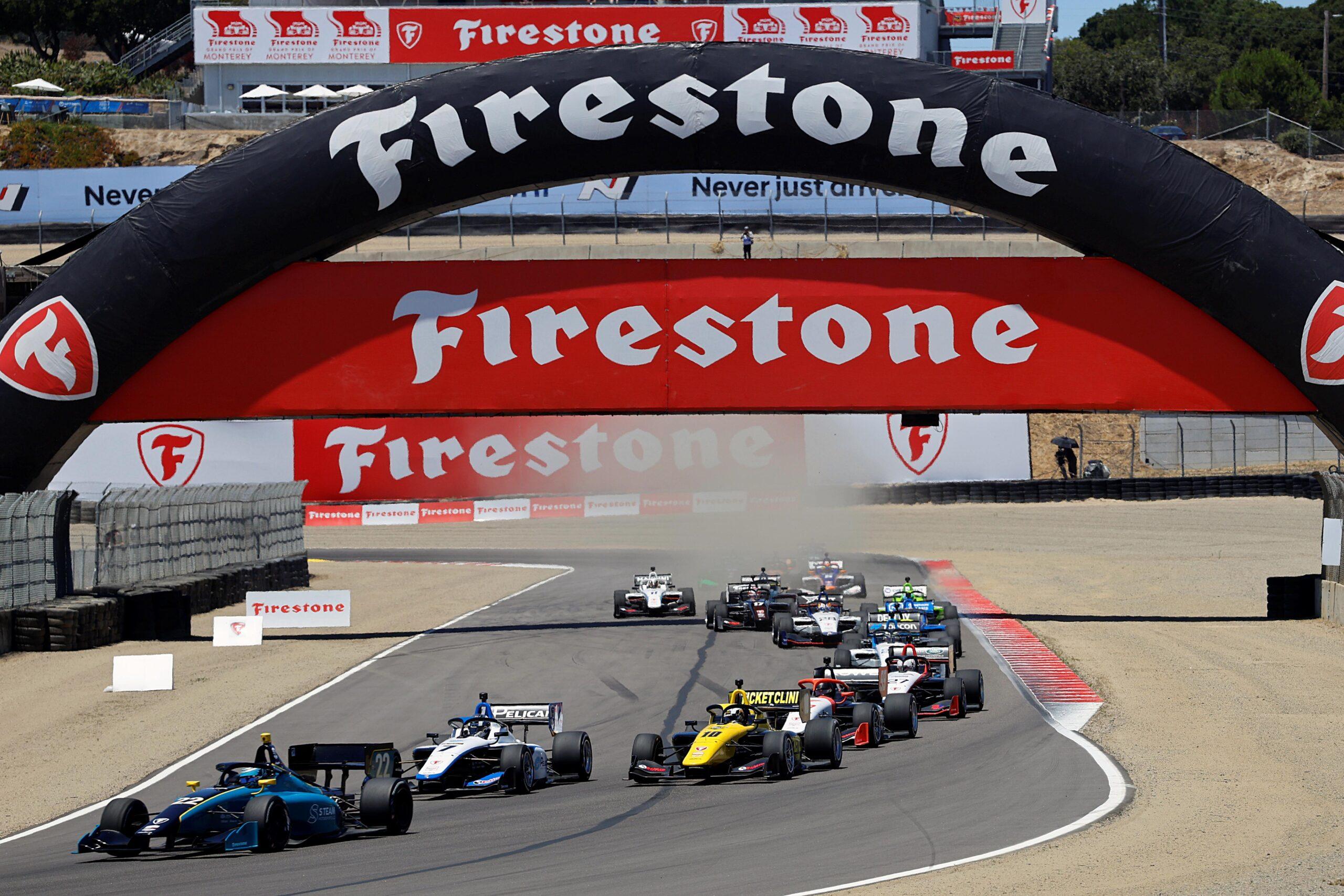 Hedge 12th as Foster wins Indy NXT race at Laguna Seca | Talk Motorsport