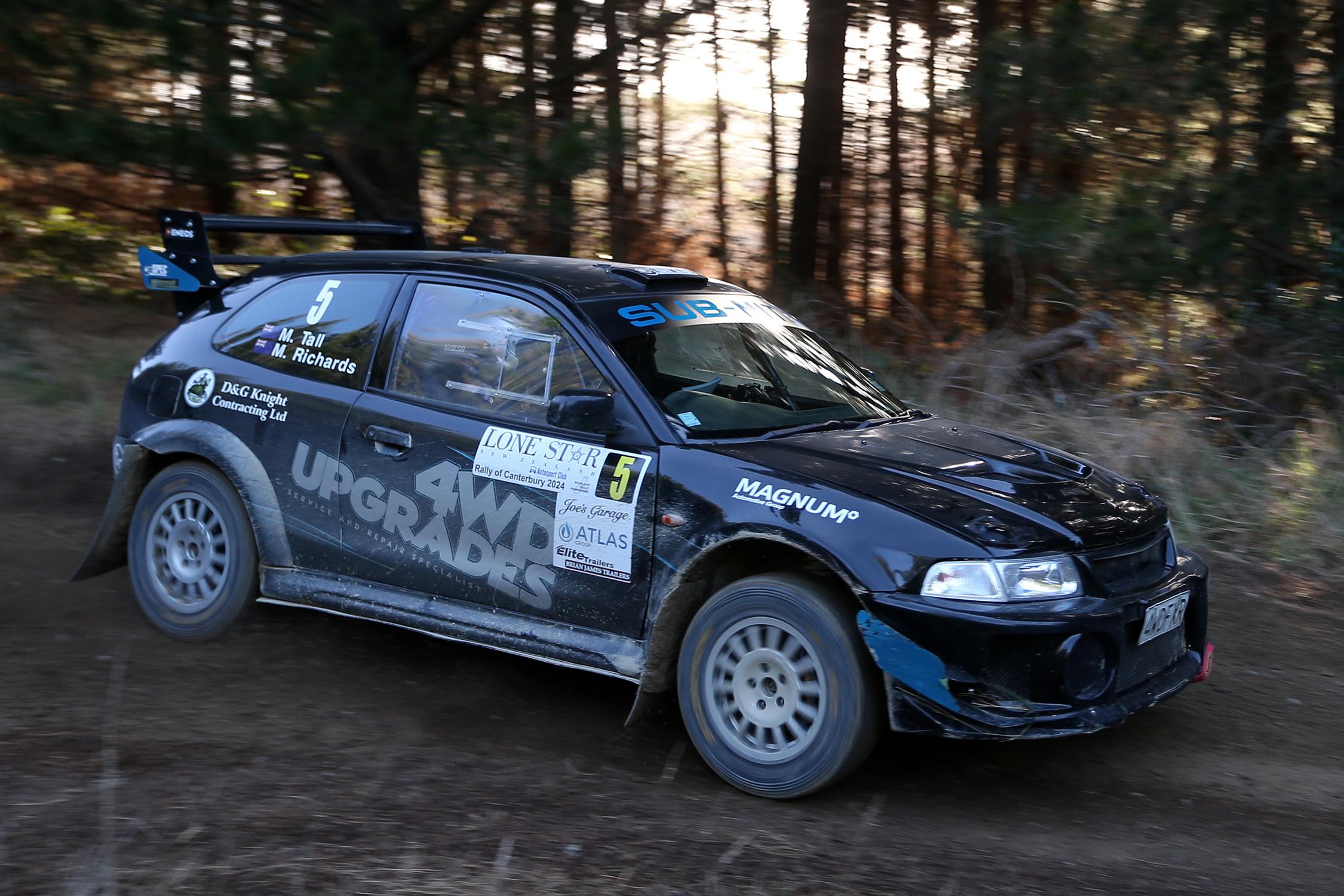 Tall wins Canterbury Rally, Stokes holds Mainland Rally Championship ...