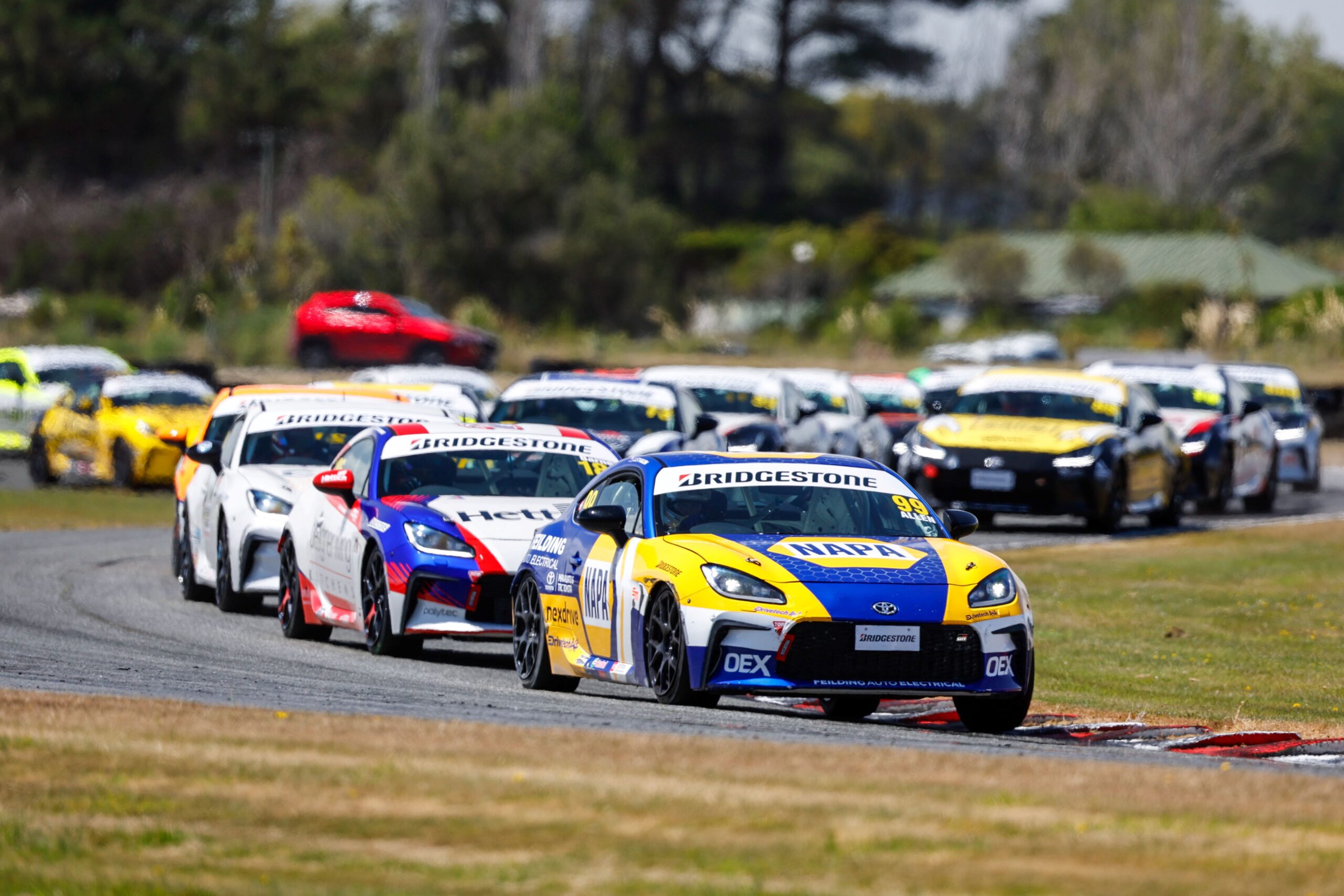 Ice cool Allen takes feature race win at Teretonga | Talk Motorsport