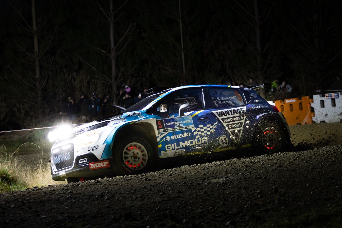 Gilmour signs Australian co-driver Ben Searcy for the 2025 rally season ...