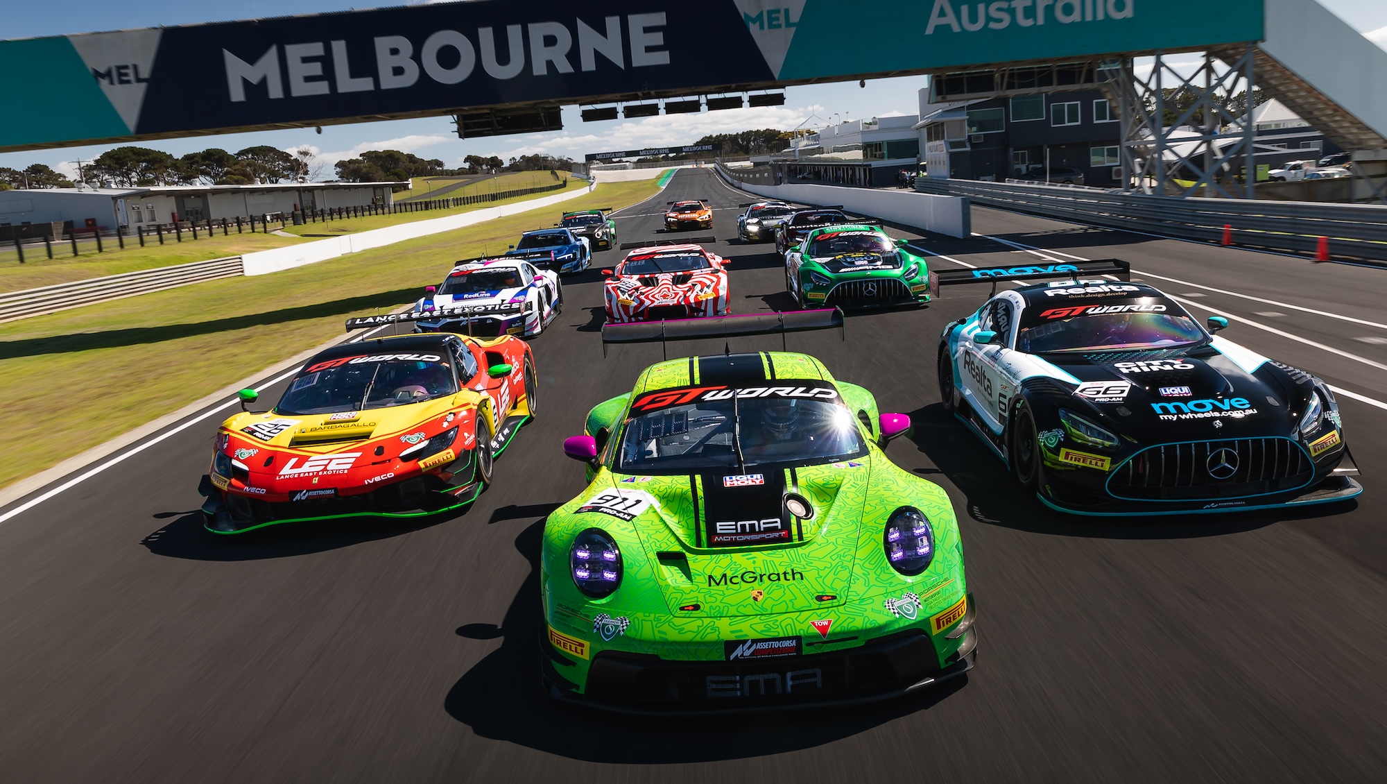 GT World Challenge Australia brings strong 18-car field to Phillip ...