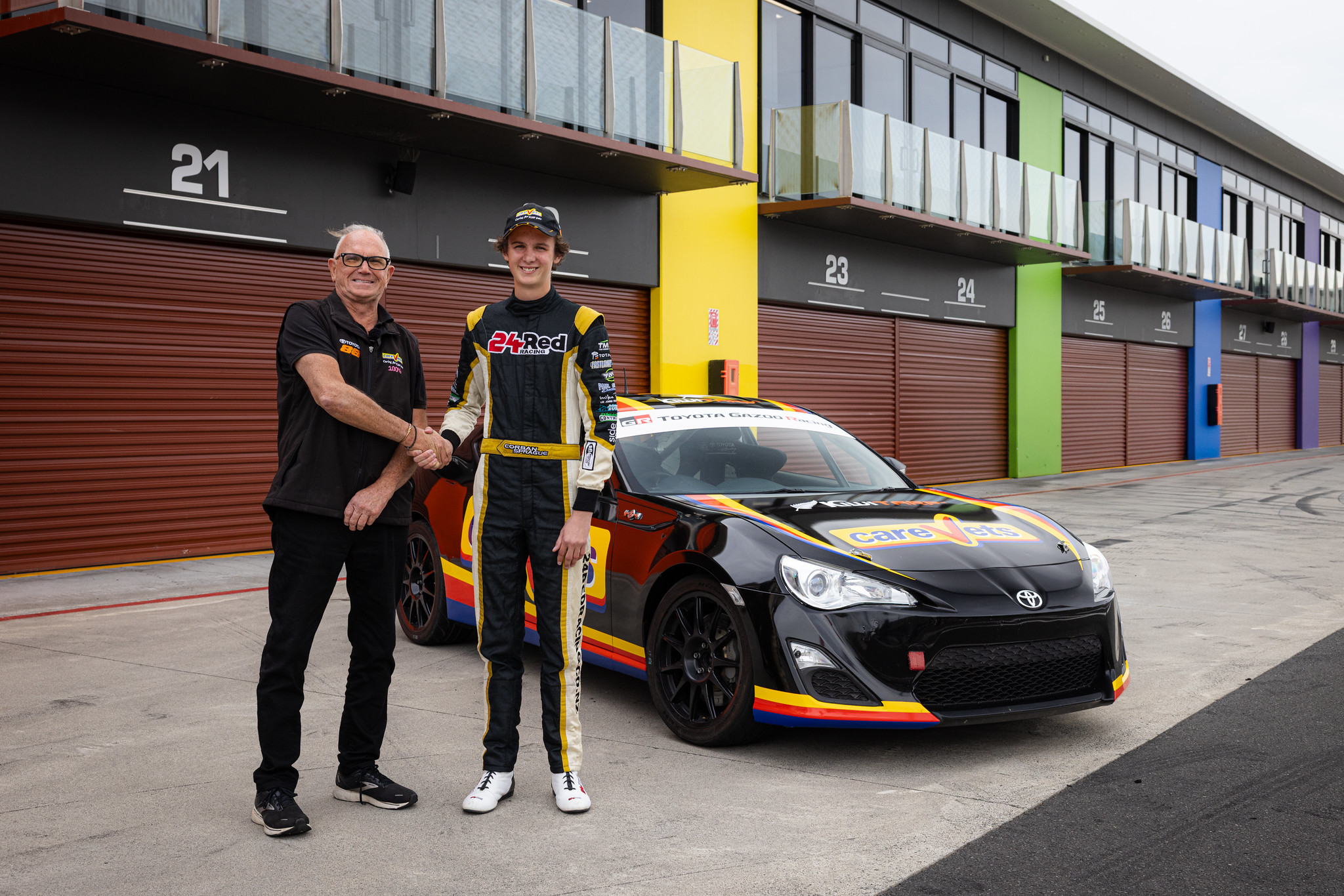 Corban Sprague wins CareVets Scholarship | Talk Motorsport