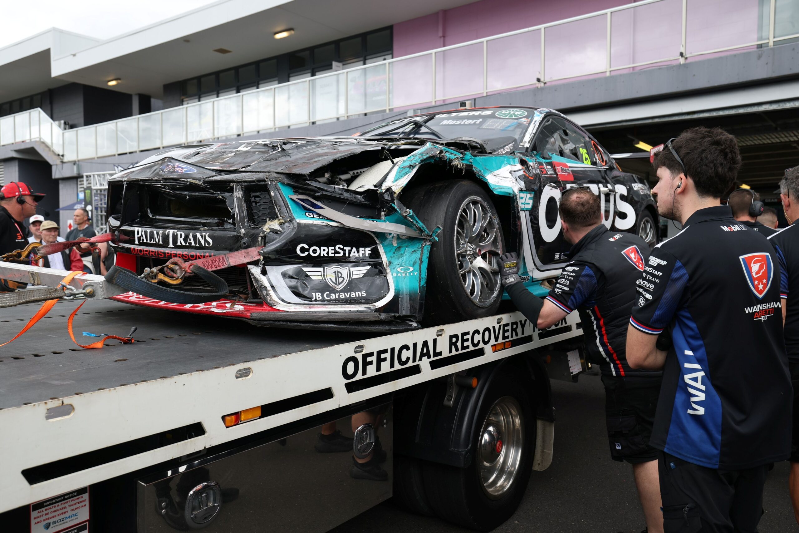 Ryan Wood sets pace; Chaz Mostert crashes in first Bathurst 1000 ...