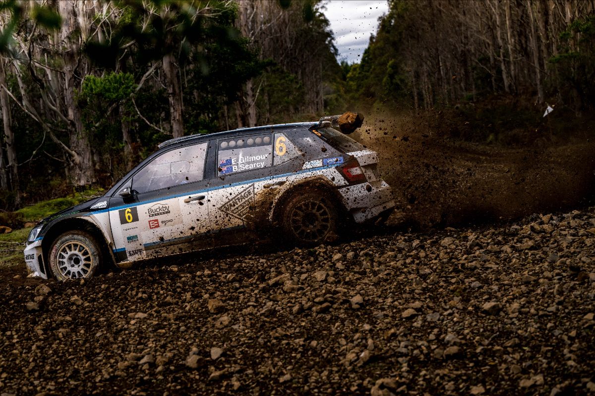 Impressive fifth place for Gilmour at Rally Tasmania | Talk Motorsport