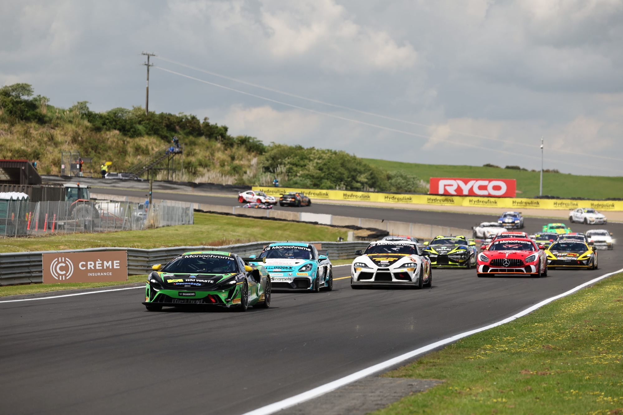 Eventful race kicks off Monochrome GT4 Australia season finale at ...