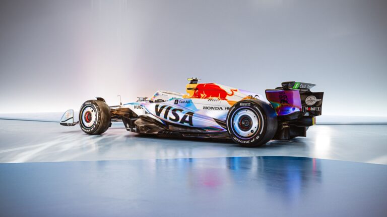 New livery for Lawson and Hadjar in Vegas | Talk Motorsport